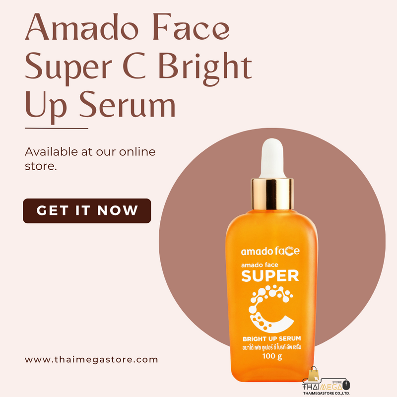 Amado Face Super C Bright Up Serum - Thaimegastore