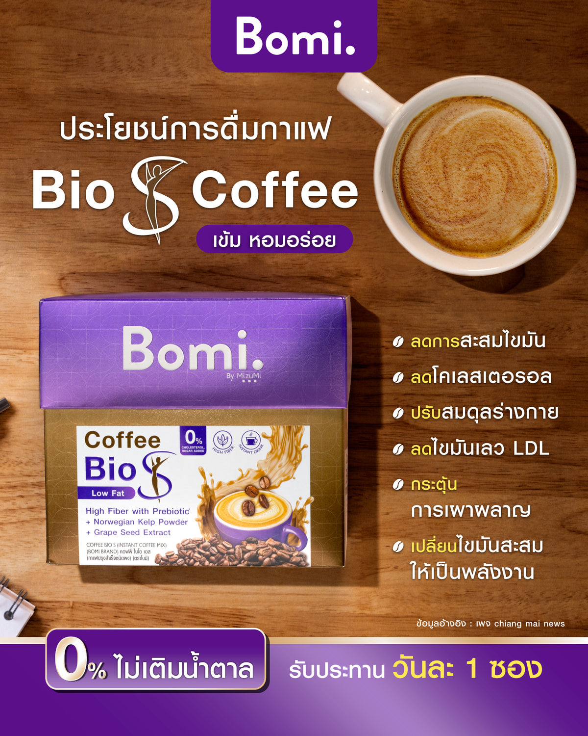 Bomi Coffee Bio S By Mizumi - Thaimegastore