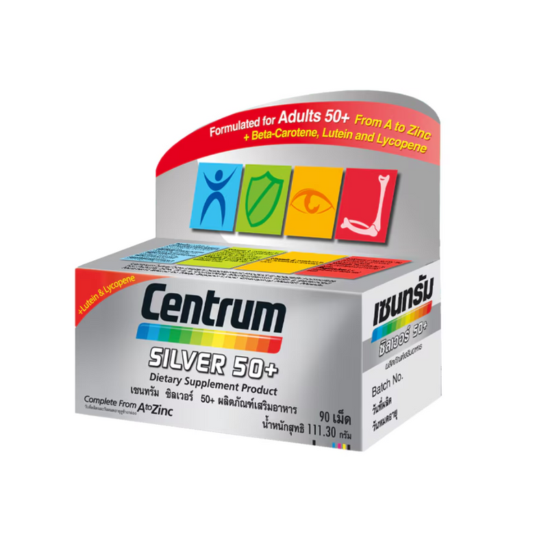 Centrum Dietary Supplement Product Silver 50+ - Thaimegastore
