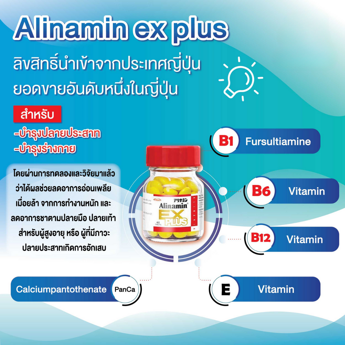 Alinamin Ex Plus - Thaimegastore