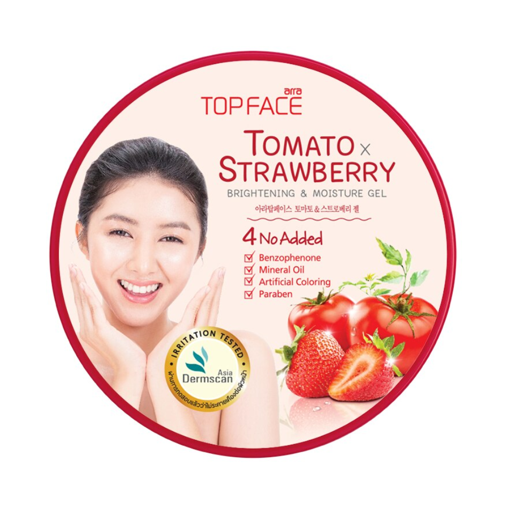 Arra Topface Tomato Strawberry Brightening Moisture Gel - Thaimegastore