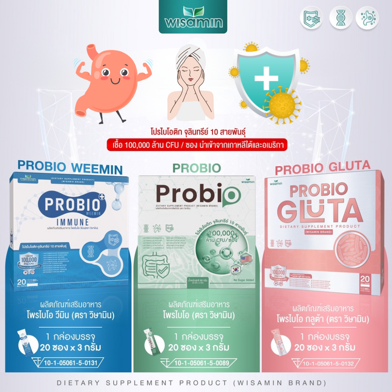 PREBIO WEMIN BIO WISAMIN BRAND - Thaimegastore