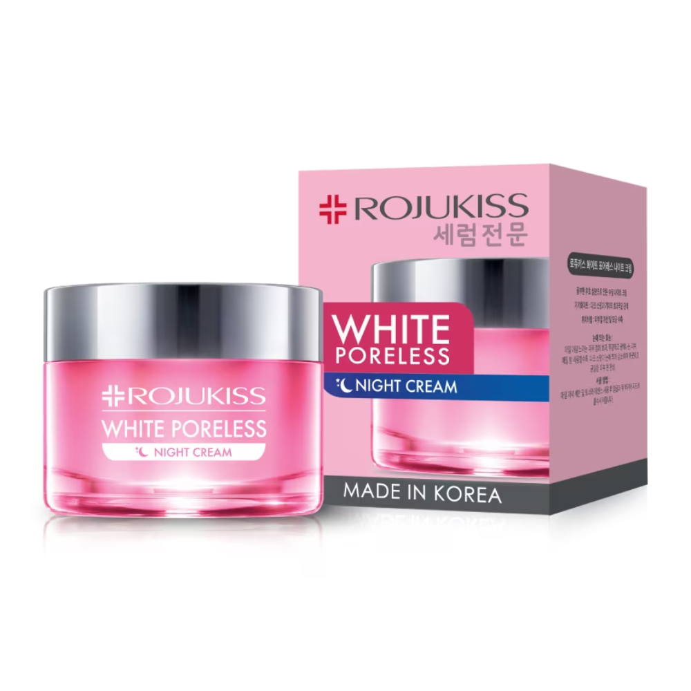 Rojukiss White Poreless Night Cream - Thaimegastore