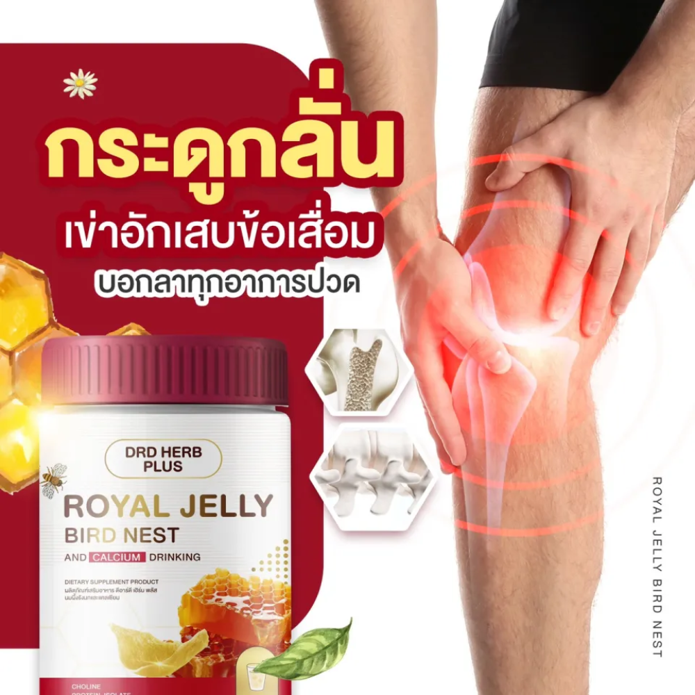 DRD HERB PLUS ROYAL JELLY BIRD NEST - Thaimegastore