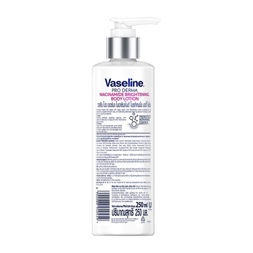 Vaseline Pro Derma Niacinamide Brightening Body Lotion - Thaimegastore