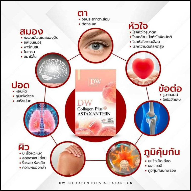 DW Collagen Plus Astaxanthin - Thaimegastore