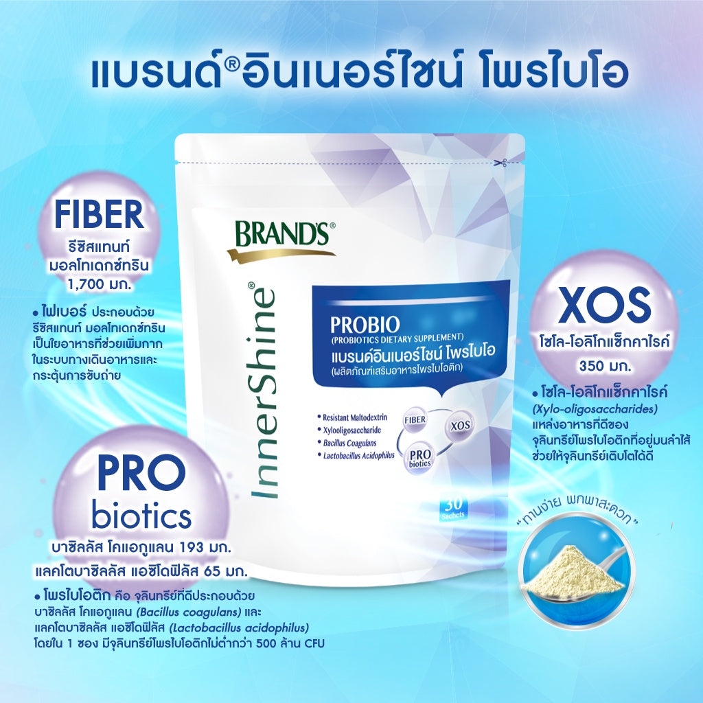 Brand's Innershine Tryptophan Probio - Thaimegastore