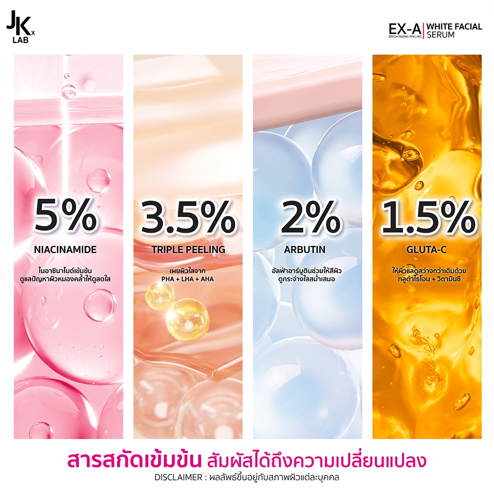JKxLAB EX-A Facial White Serum - Thaimegastore
