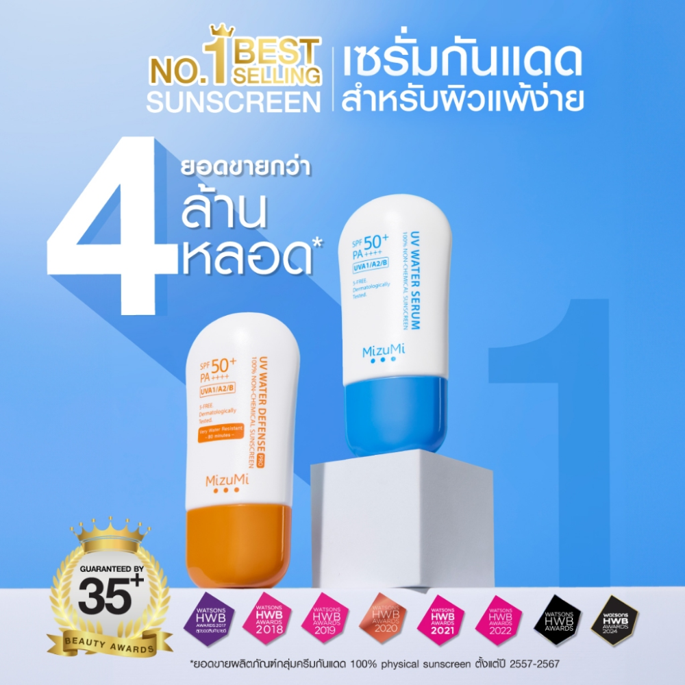 MizuMi UV Water Defense Pro SPF50+ PA++++ - Thaimegastore