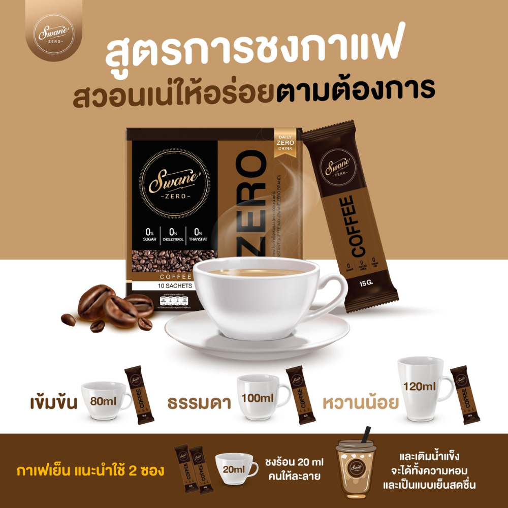 Swane Zero Coffee - Thaimegastore