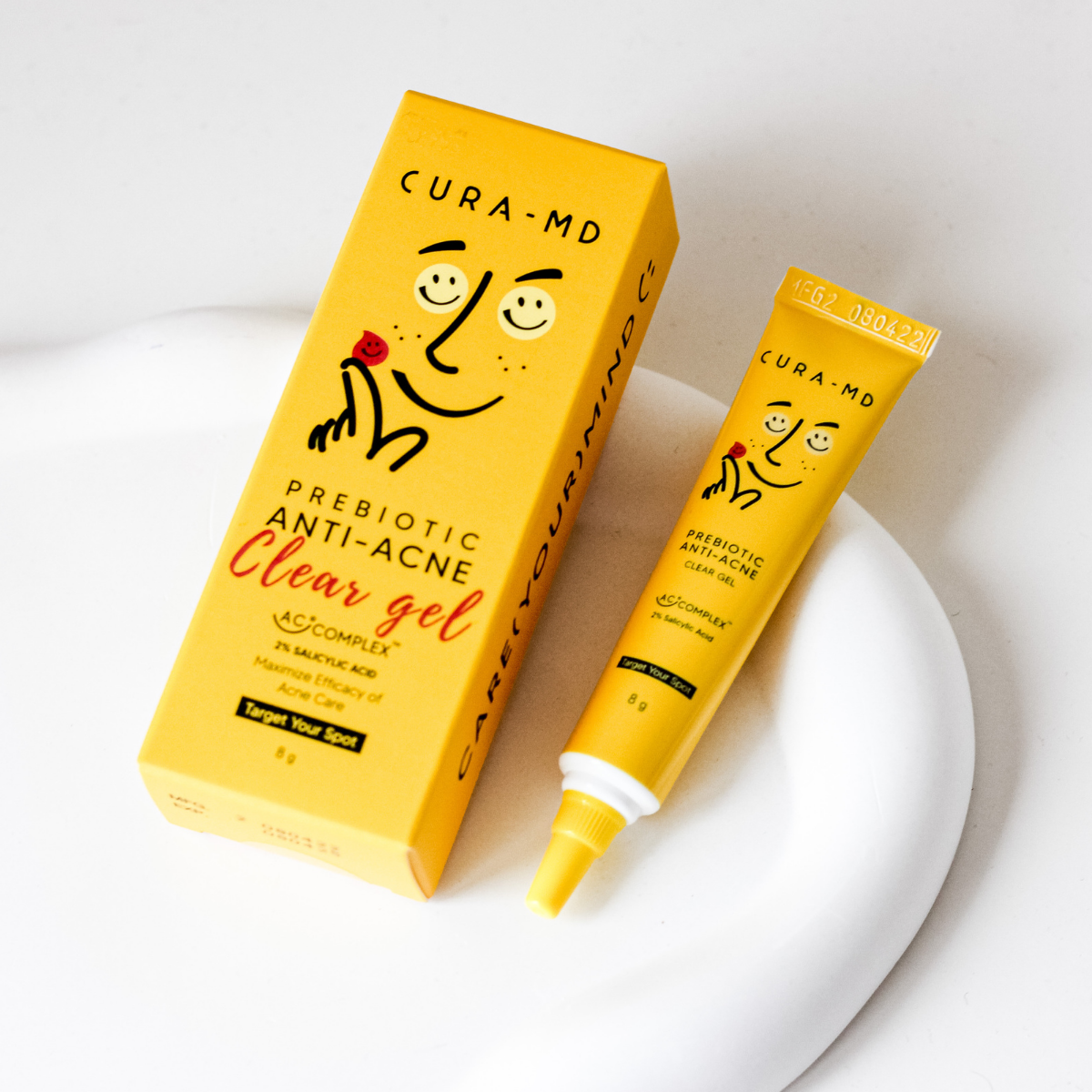 CURA-MD Prebiotic Anti-Acne Clear Gel - Thaimegastore